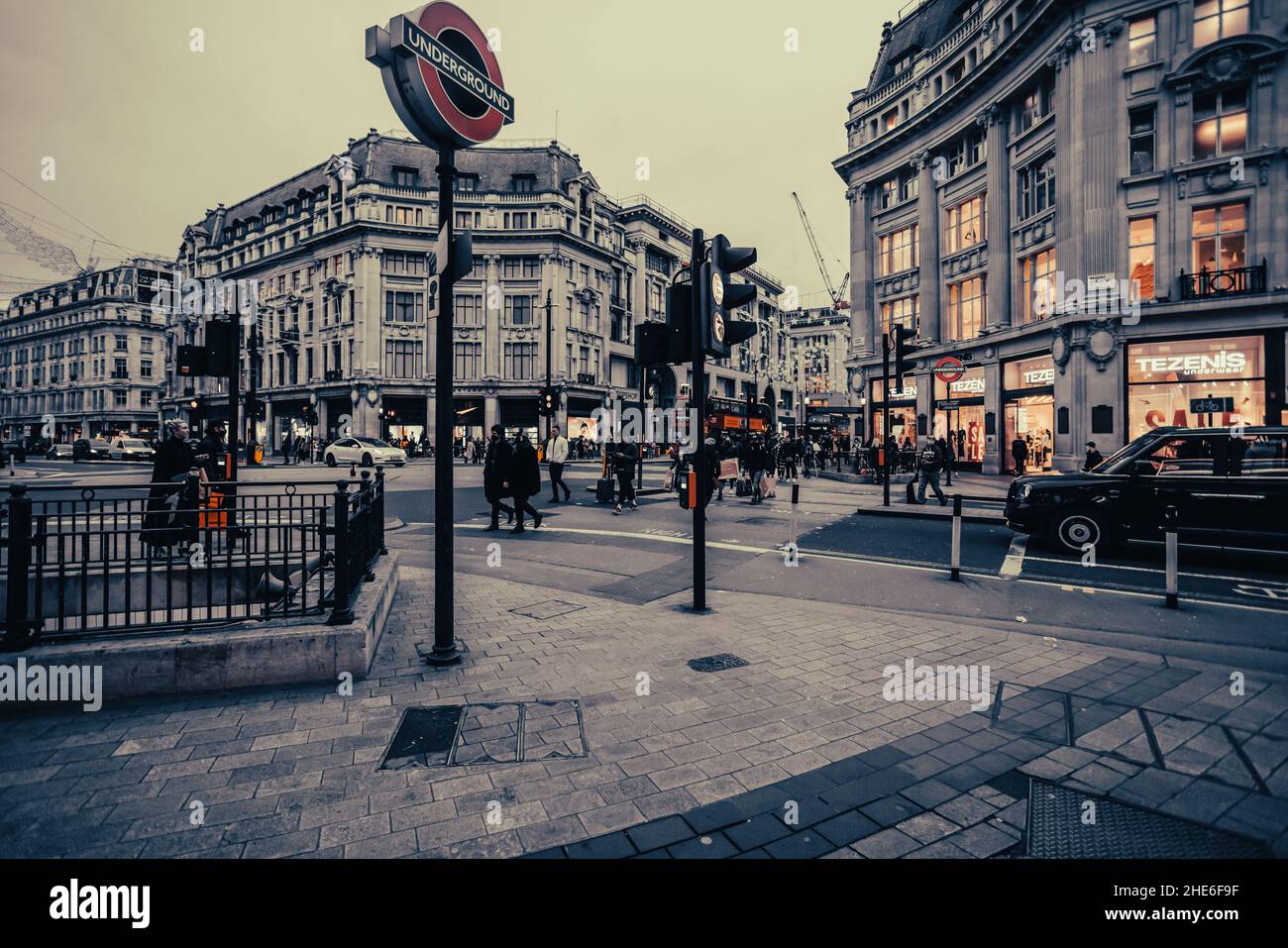 London and the West End Stock Photo - Alamy