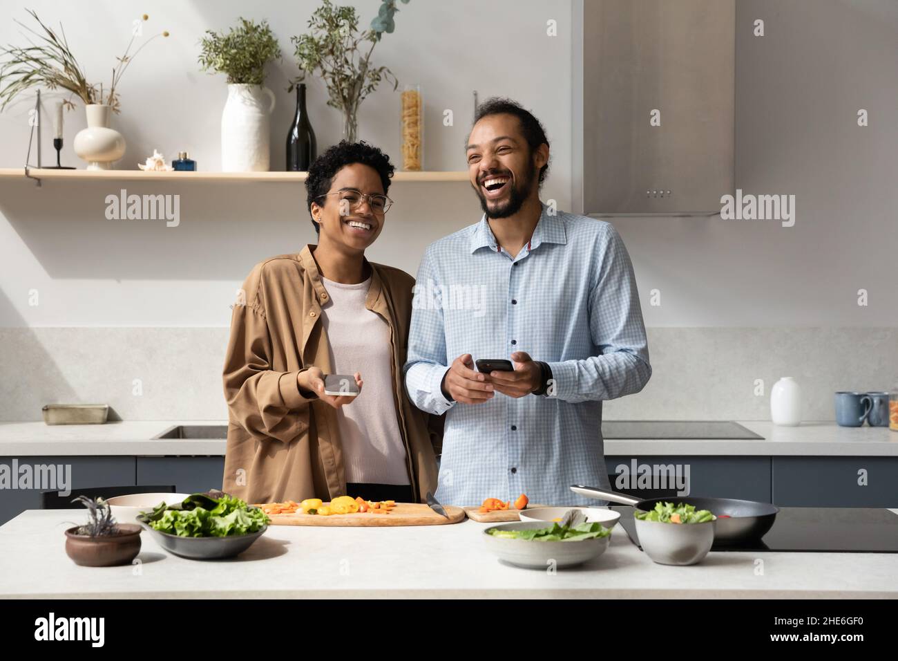 African couple table fun hi-res stock photography and images - Alamy