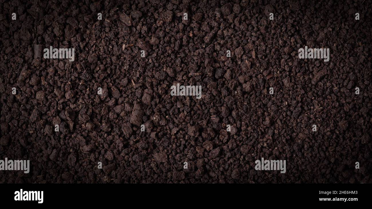brown Soil texture background for gardening concept Stock Photo - Alamy