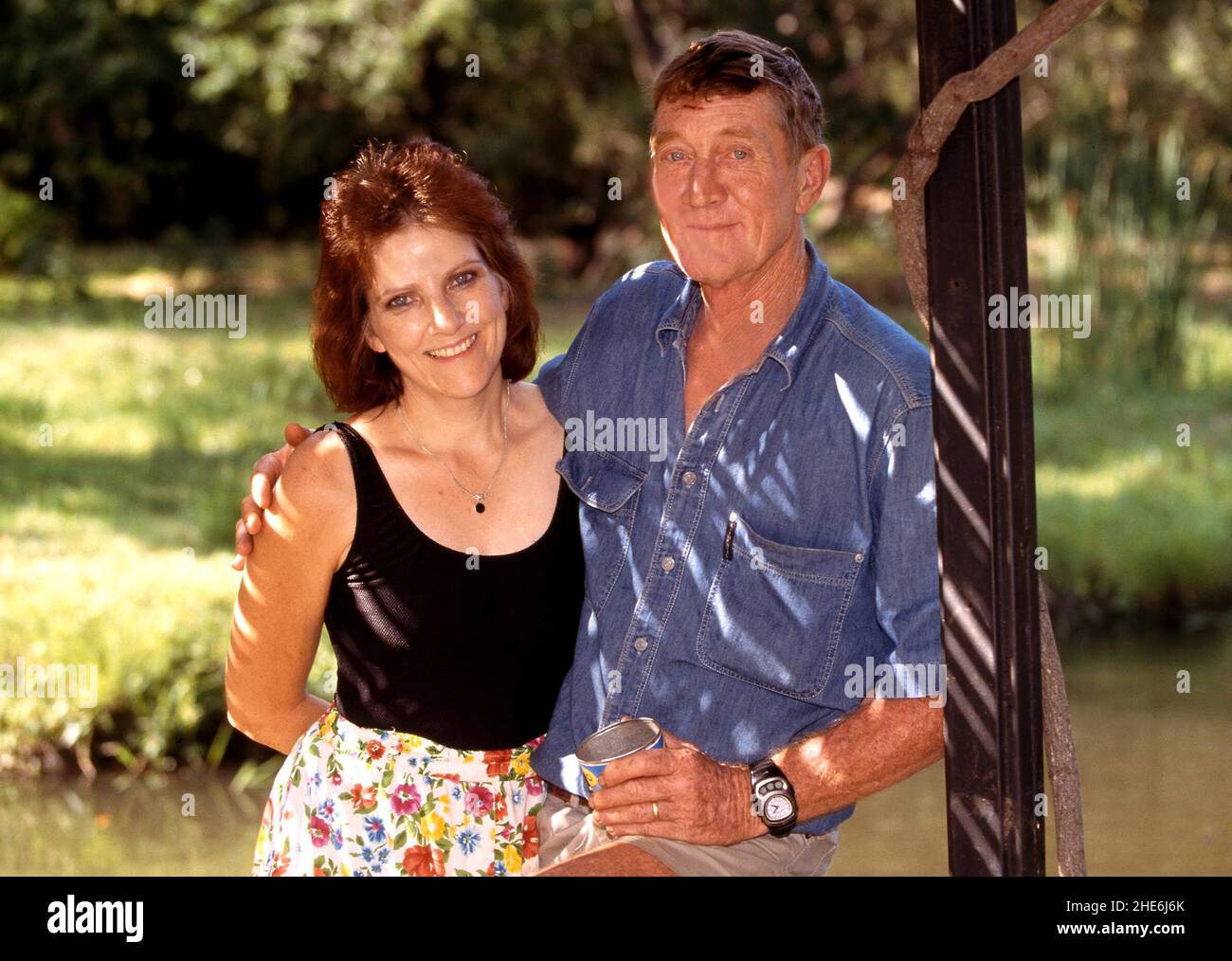 TONY AND ELSA JOUBERT, WHO HAVE RAISED JESS THE HIPPO THE ONLY TAME ...