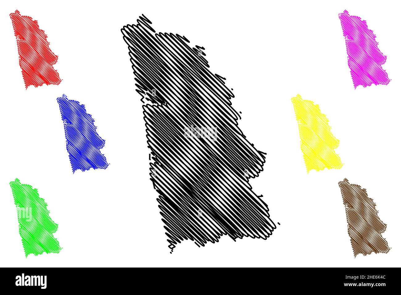 Udupi district (Karnataka State, Republic of India, Mysore Division ...