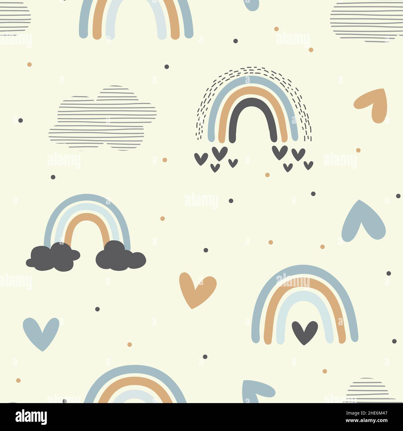 Rainbows of colour Stock Vector Images - Alamy