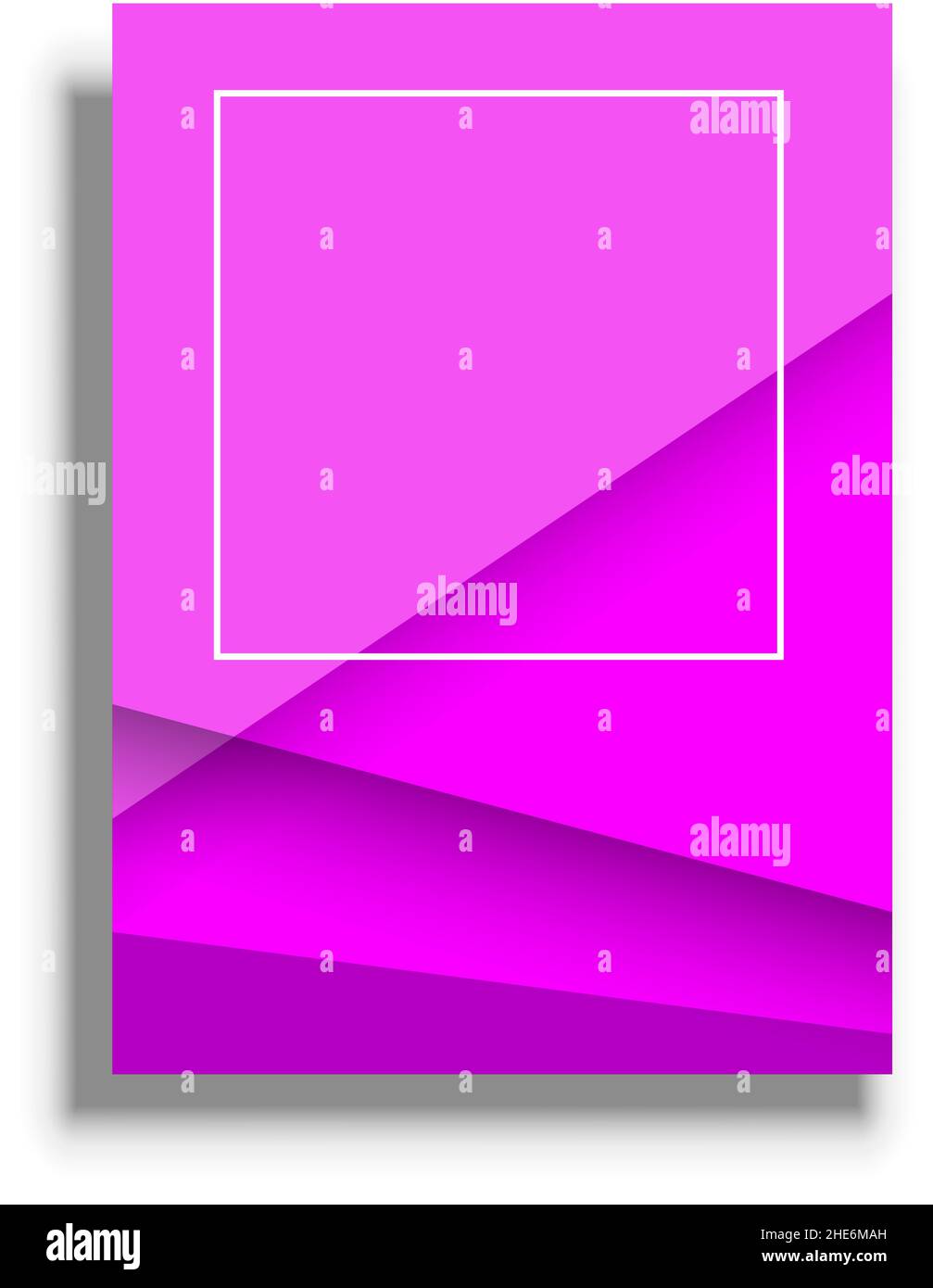 Presentation or book cover template, purple vector background ...