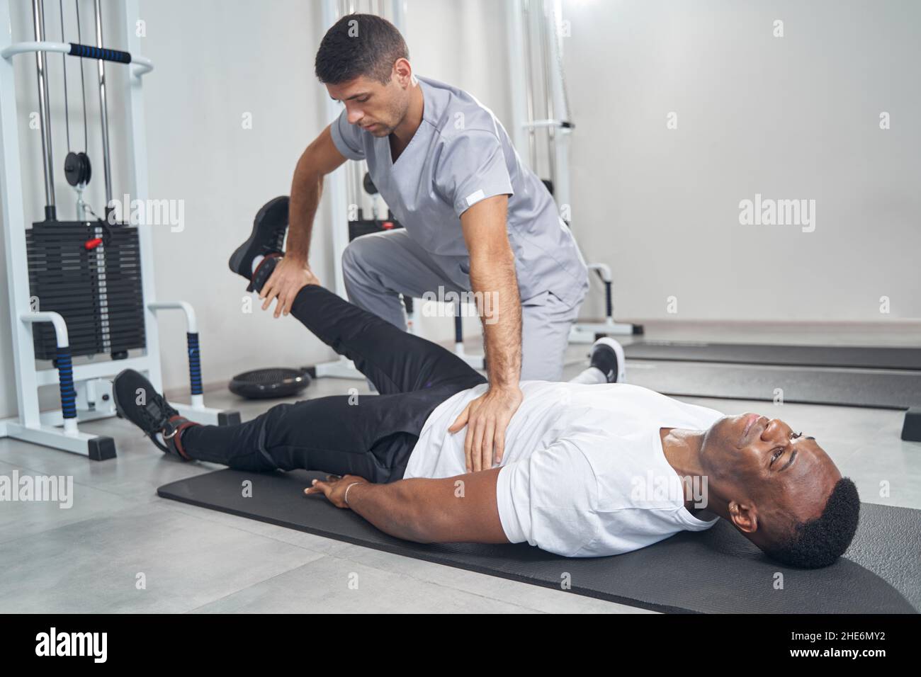Patient supine position hi-res stock photography and images - Alamy