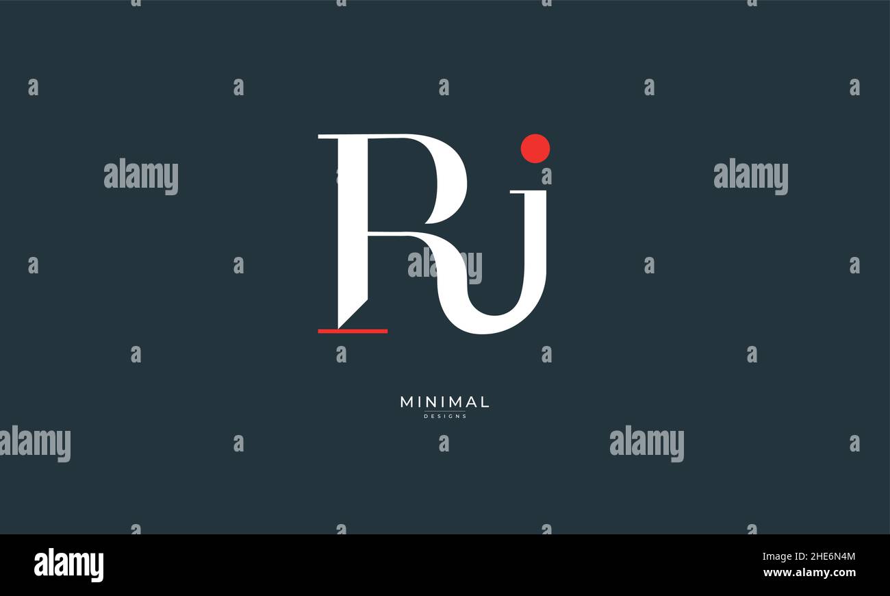 Rj logo hi-res stock photography and images - Alamy