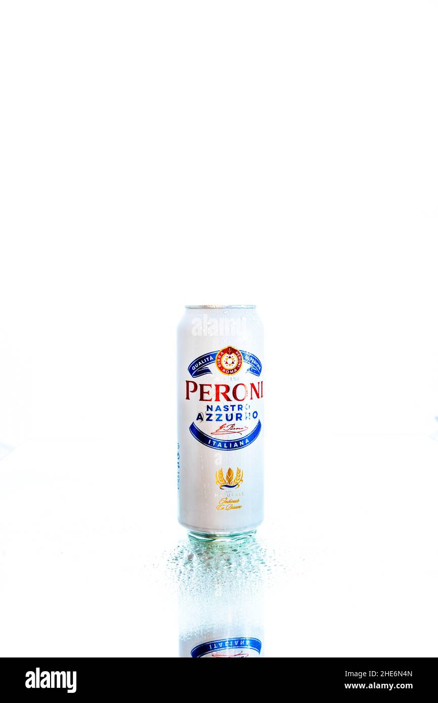 Peroni can hi-res stock photography and images - Alamy