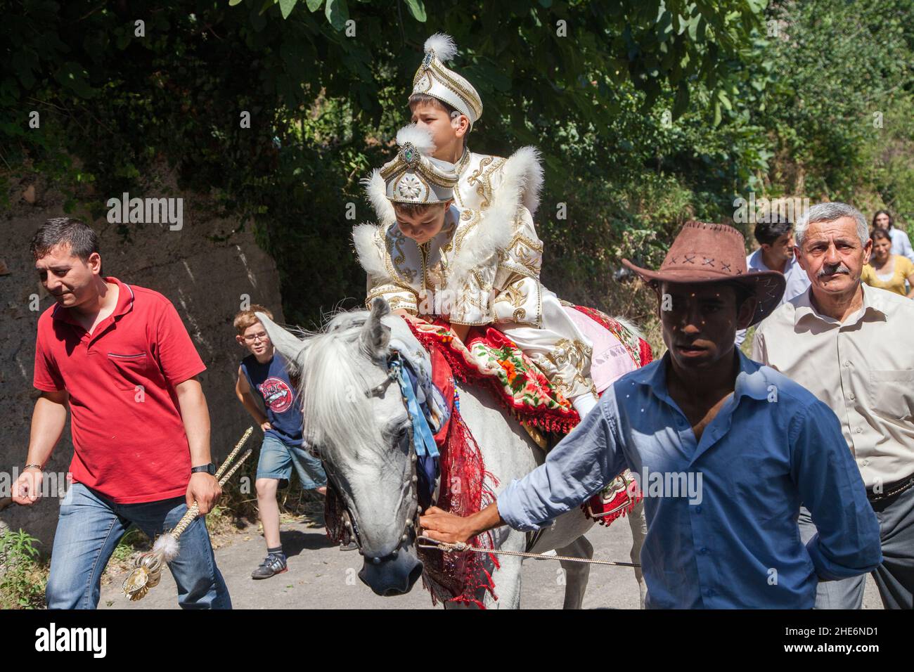 Zonguldak,Turkey - 06-27-2013:Traditional circumcision ceremony of ...