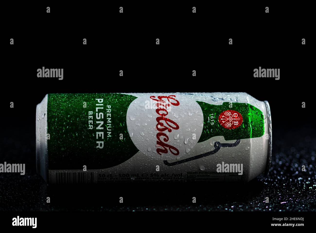 Water droplets on Grolsch Premium Pilsner - Grolsch Premium Lager beer ...