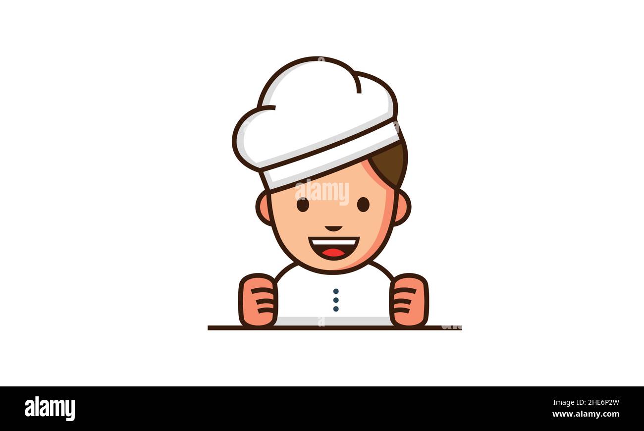 Baking bread isolated cartoon Cut Out Stock Images & Pictures - Alamy