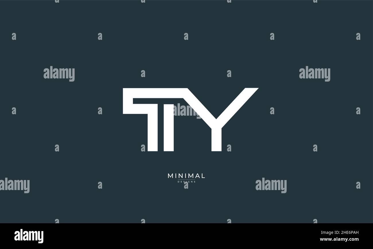 Letter ty logo hi-res stock photography and images - Alamy
