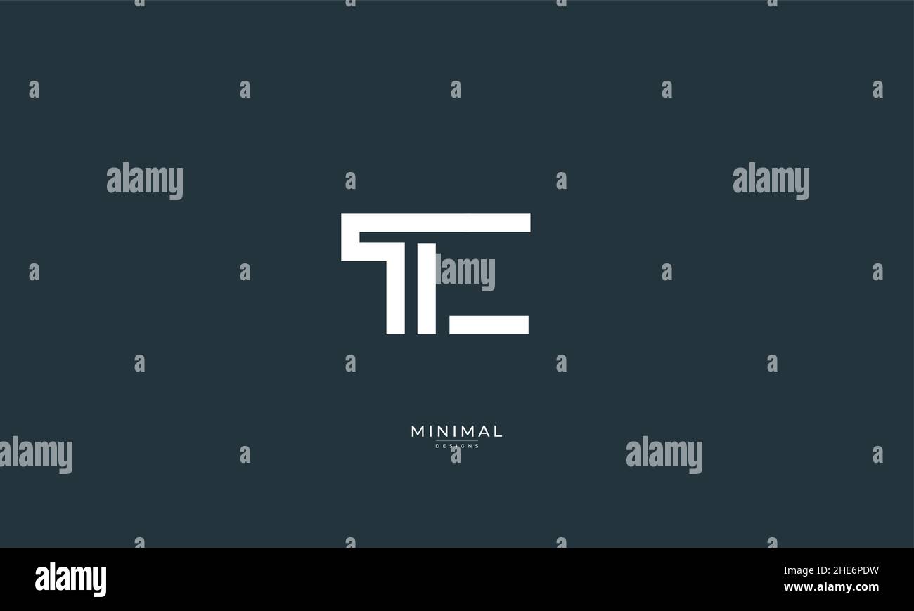 Alphabet letter icon logo TC Stock Vector Image & Art - Alamy