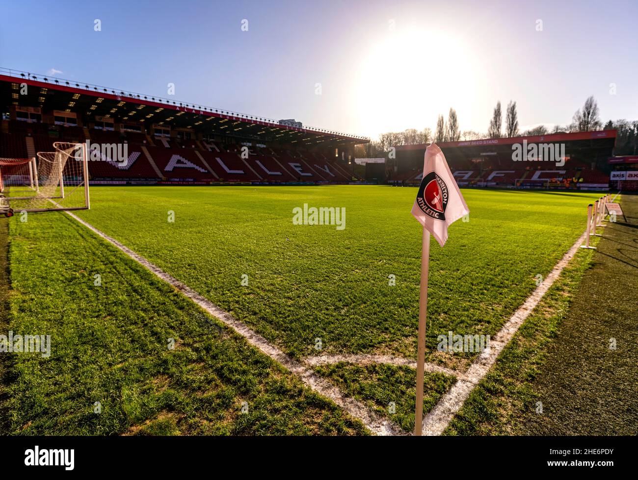 General view from inside the stadium before the Emirates FA Cup third ...