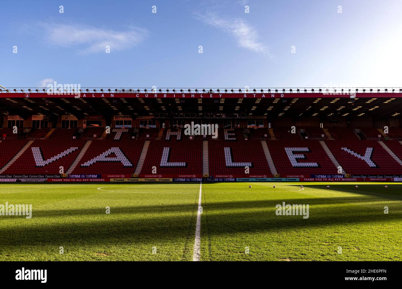 General view from inside the stadium before the Emirates FA Cup third ...