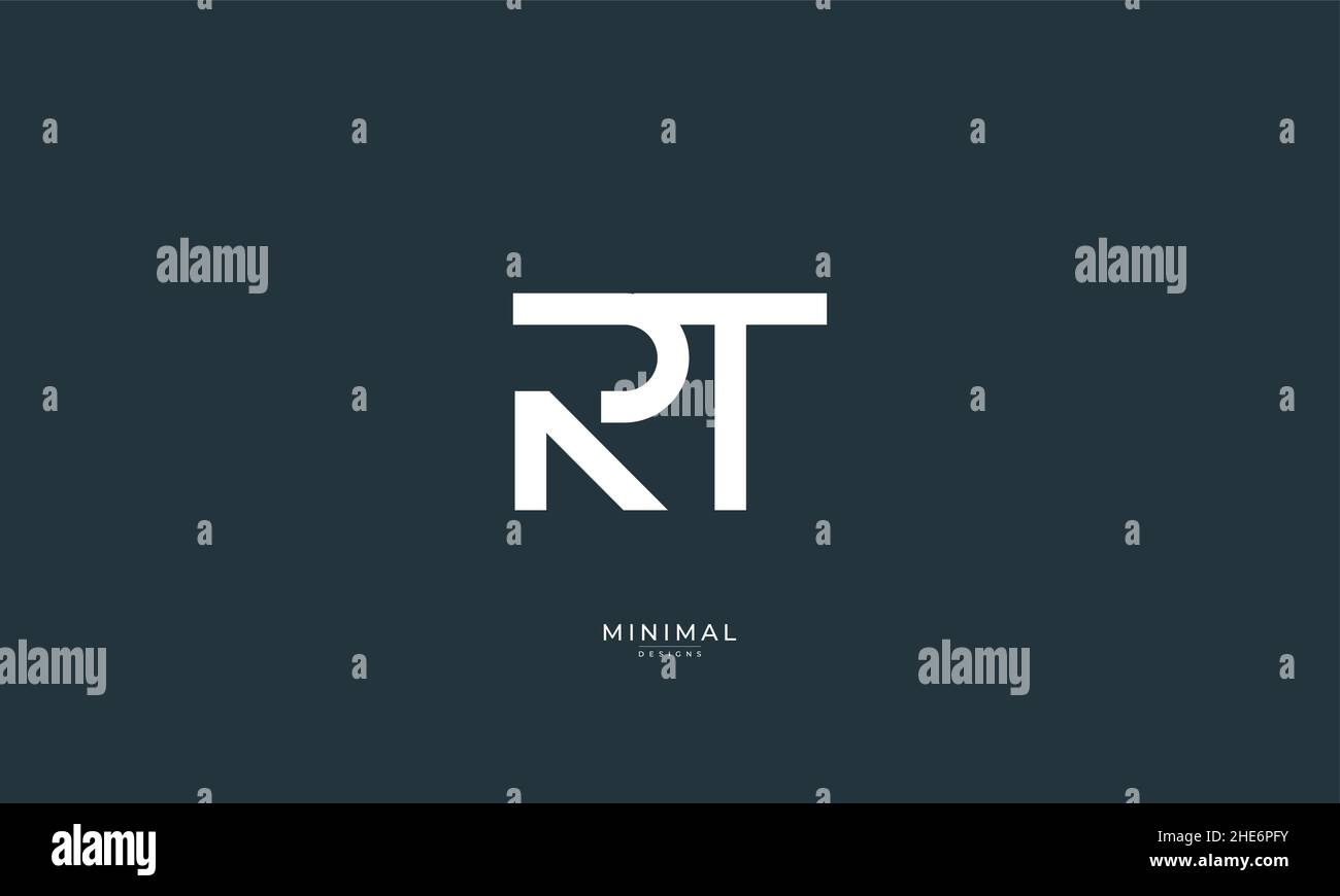 Letter rt logo hi-res stock photography and images - Alamy