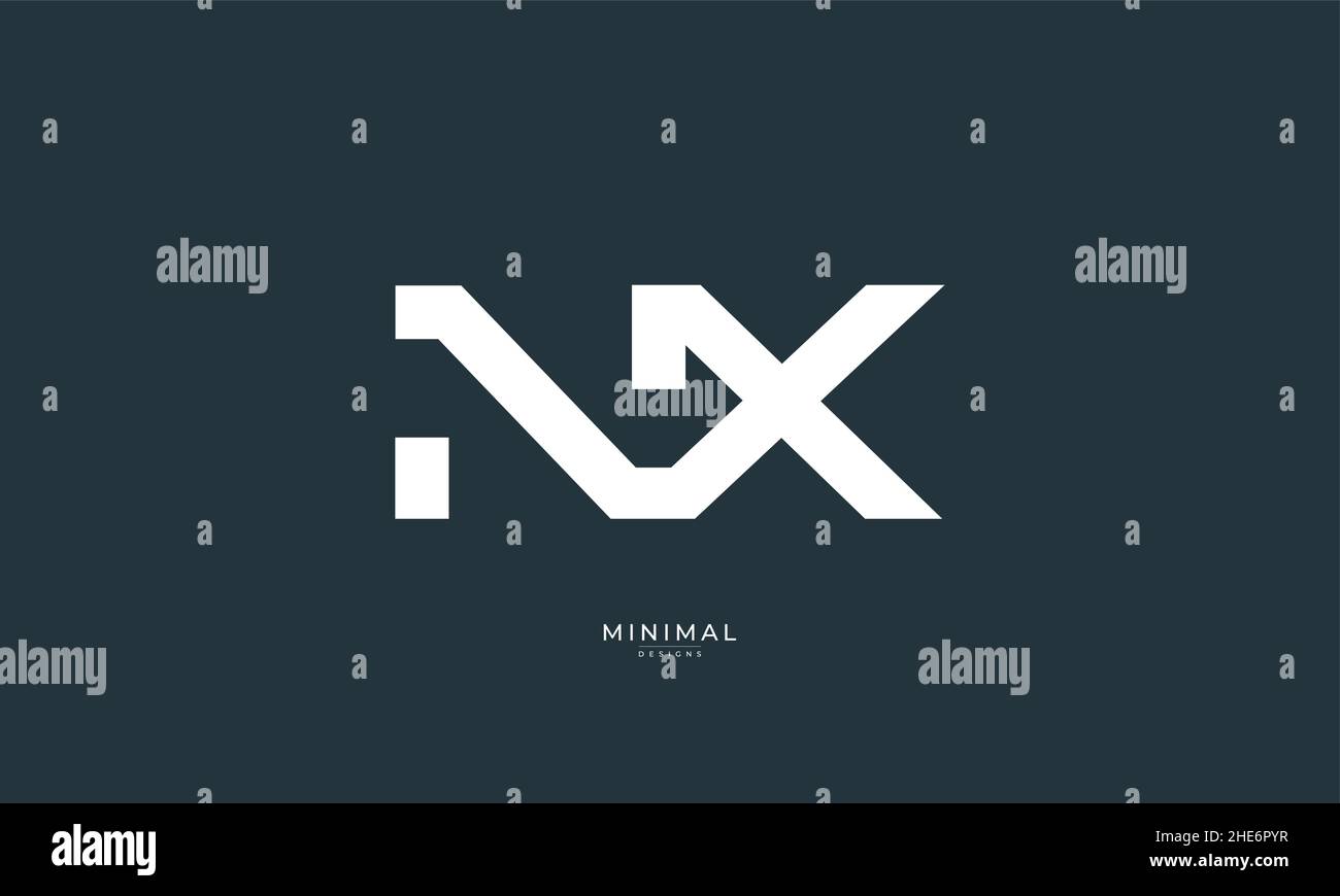 Alphabet letter icon logo NX Stock Vector Image & Art - Alamy Alphabet letter icon logo NX Stock Vector Image & Art - Alamy