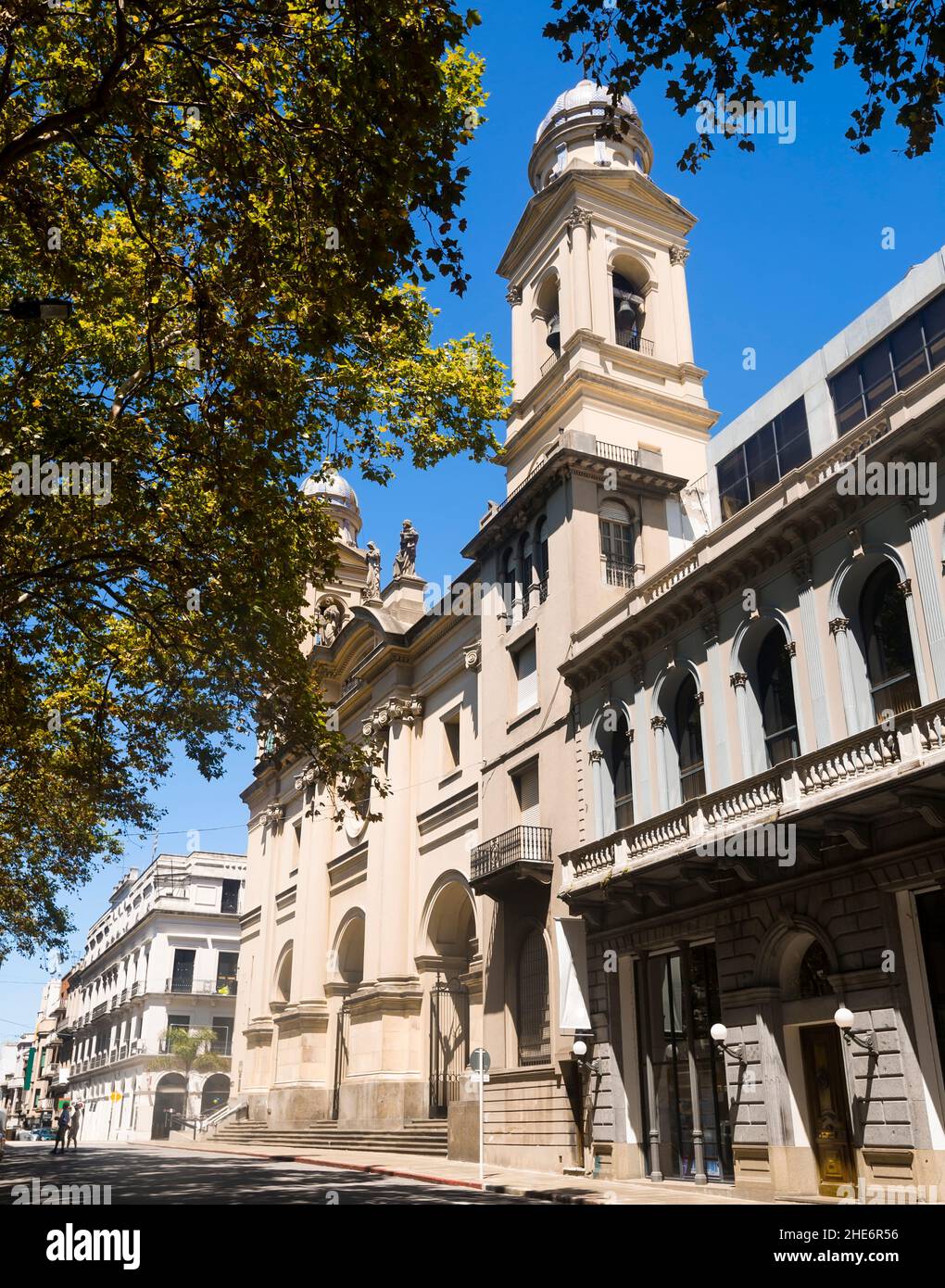 Catholic cathedral in Montevideo Stock Photo - Alamy