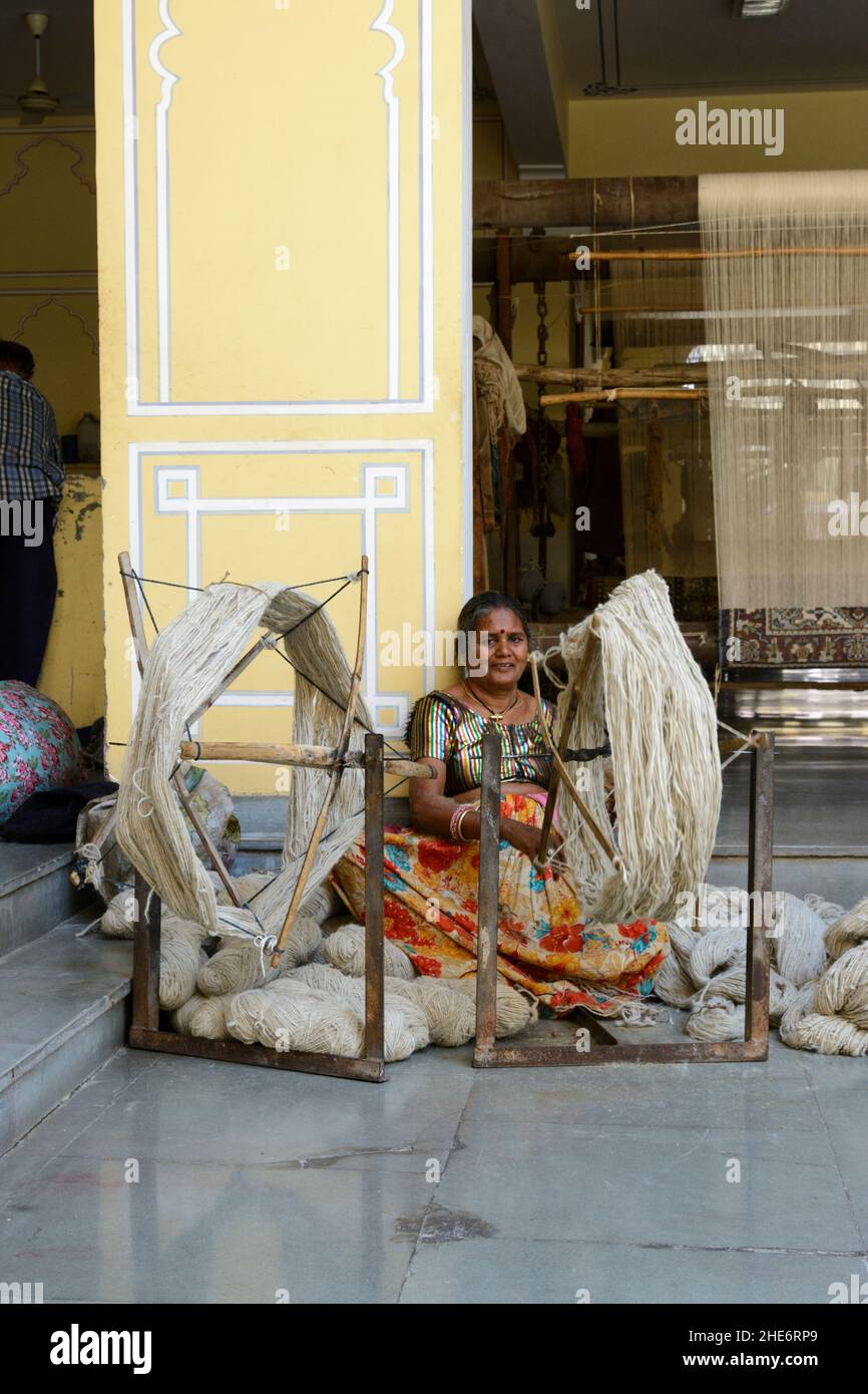 Indian rugs hi-res stock photography and images - Alamy