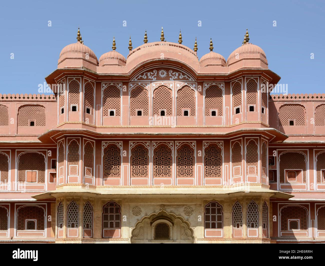 Mubarak Mahal City Palace and museum, Jaipur, Rajasthan, India, South ...