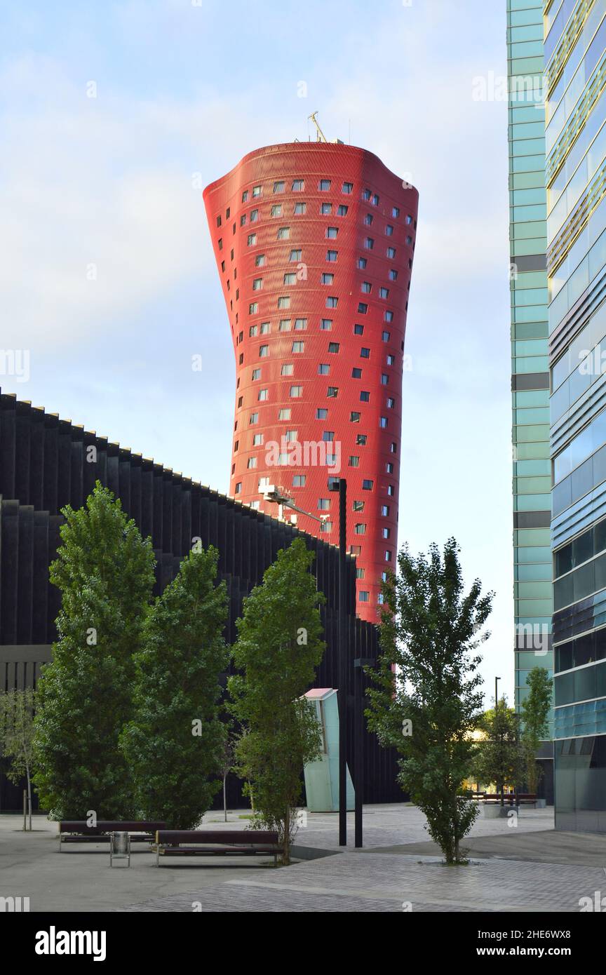 Hotel Porta Fira - modern landmark skyscraper designed by Japanese ...