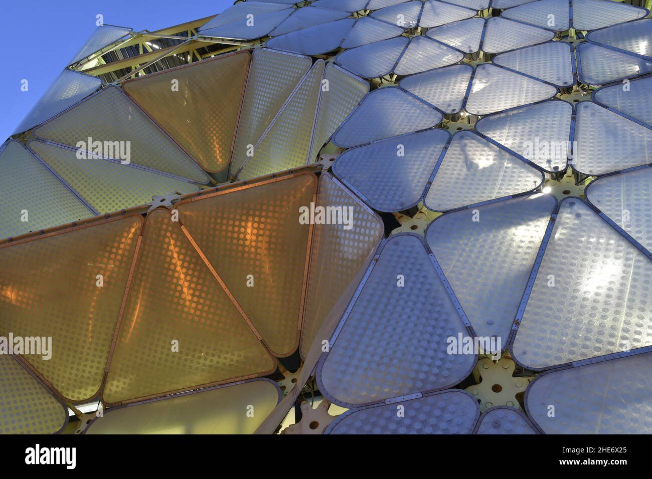 Media-Tic-Building, office building exterior with polymer cladding ...