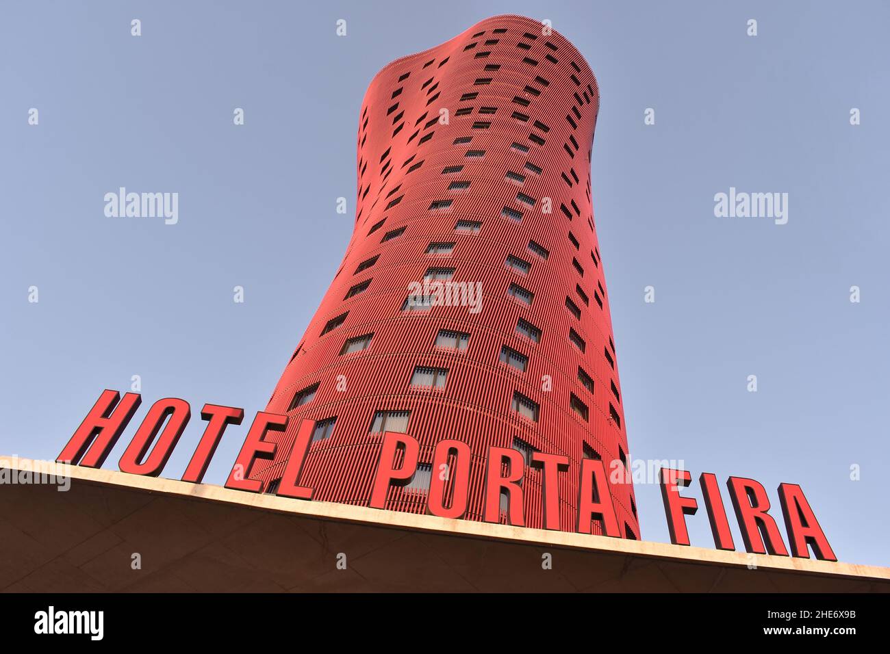 Hotel Porta Fira - modern landmark skyscraper designed by Japanese ...