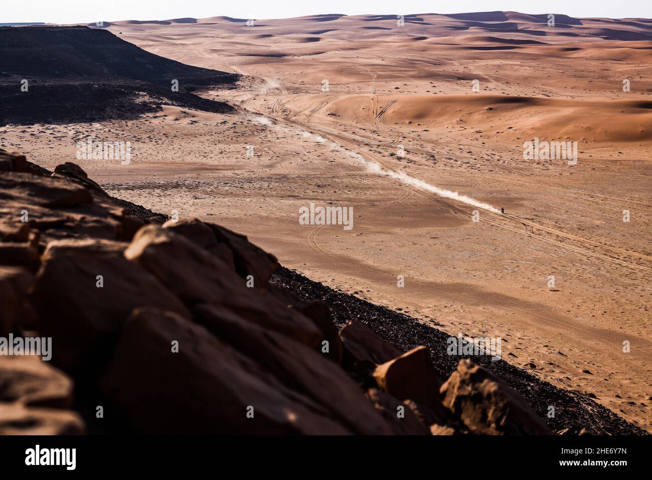 43 Klein Mason (usa), Bas Dakar KTM Racing Team, KTM 450 Rally Replica, Moto, W2RC, action ...