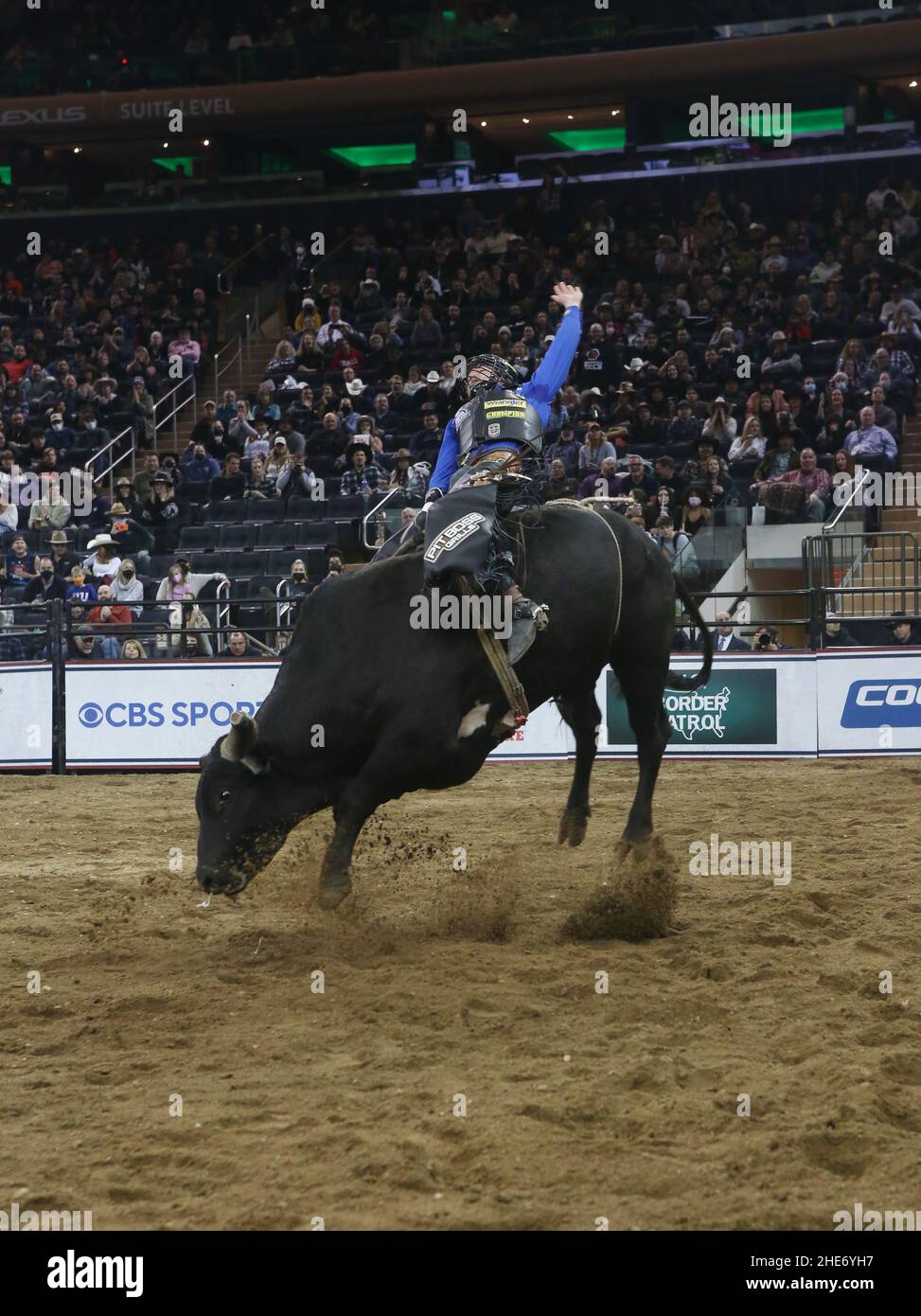 Bull Rider Austin Richardson Competes at 2022 PBR Unleash The Beast ...