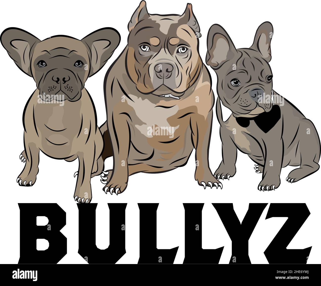 American bully logo High Resolution Stock Photography and Images - Alamy