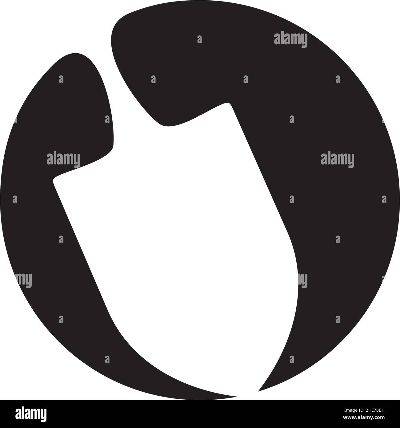 Black digging tool illustration Stock Vector Images - Alamy