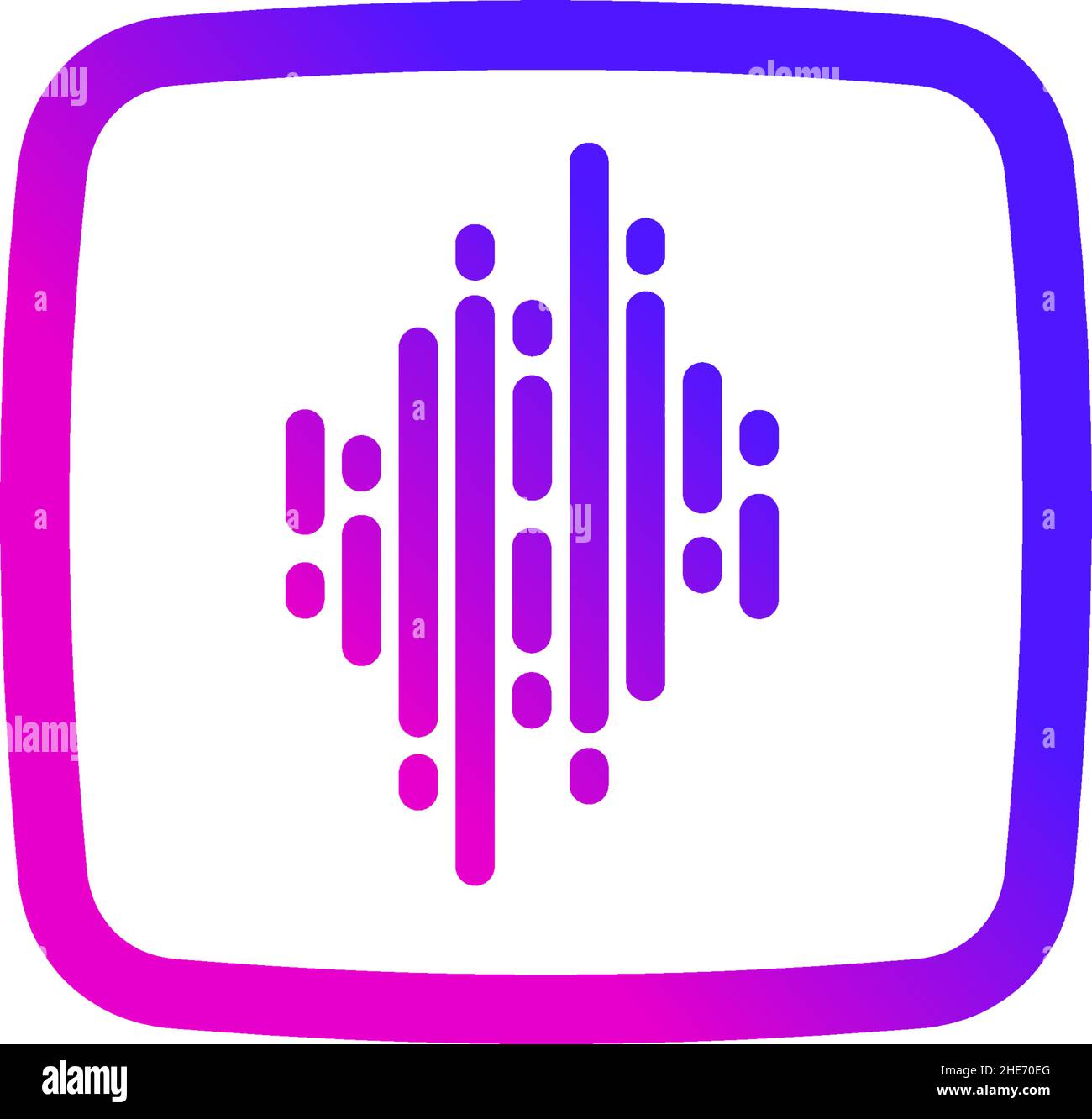 Music app technology vector logo design Stock Vector Image & Art - Alamy