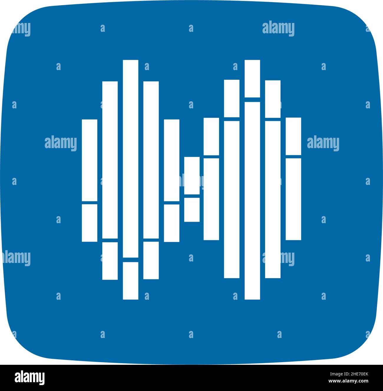 Music app technology vector logo design Stock Vector Image & Art - Alamy