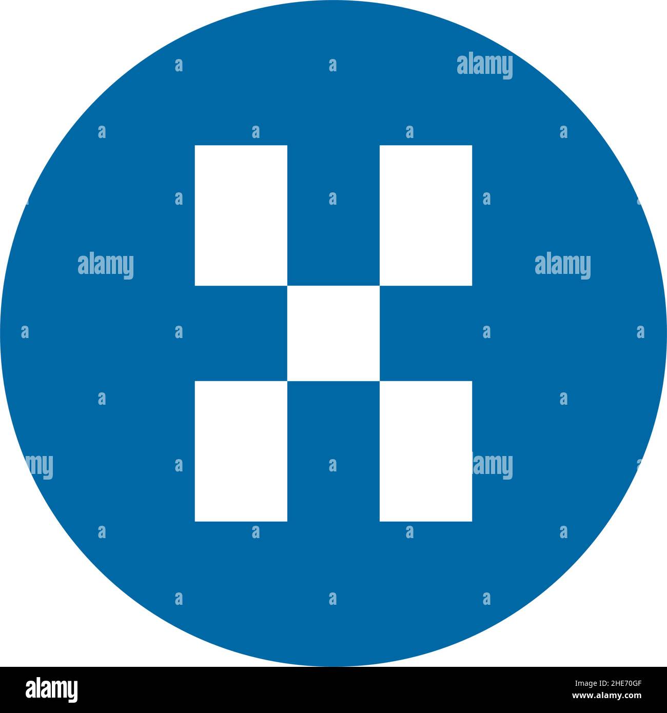 H letter initial app vector logo design Stock Vector Image & Art - Alamy