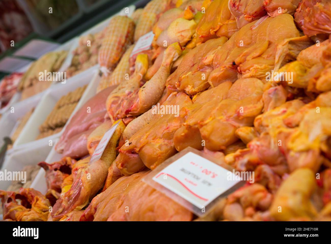 Slaughterhouse of chicken meat hi-res stock photography and images - Alamy