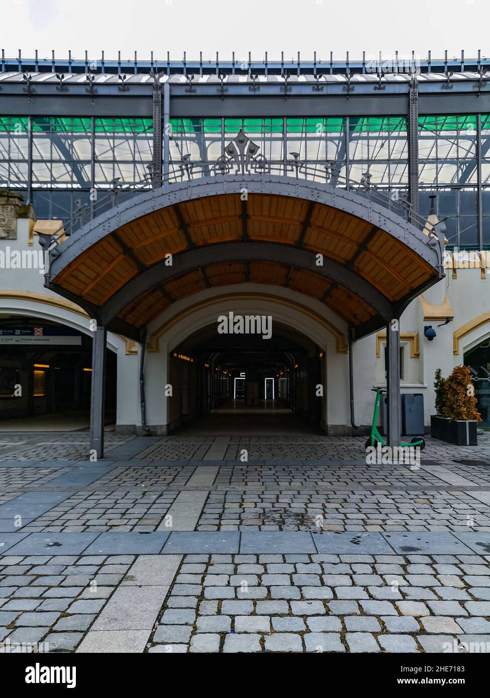 Wroclaw, Poland - February 2021: Tunnel of main railway station Stock Photo - Alamy