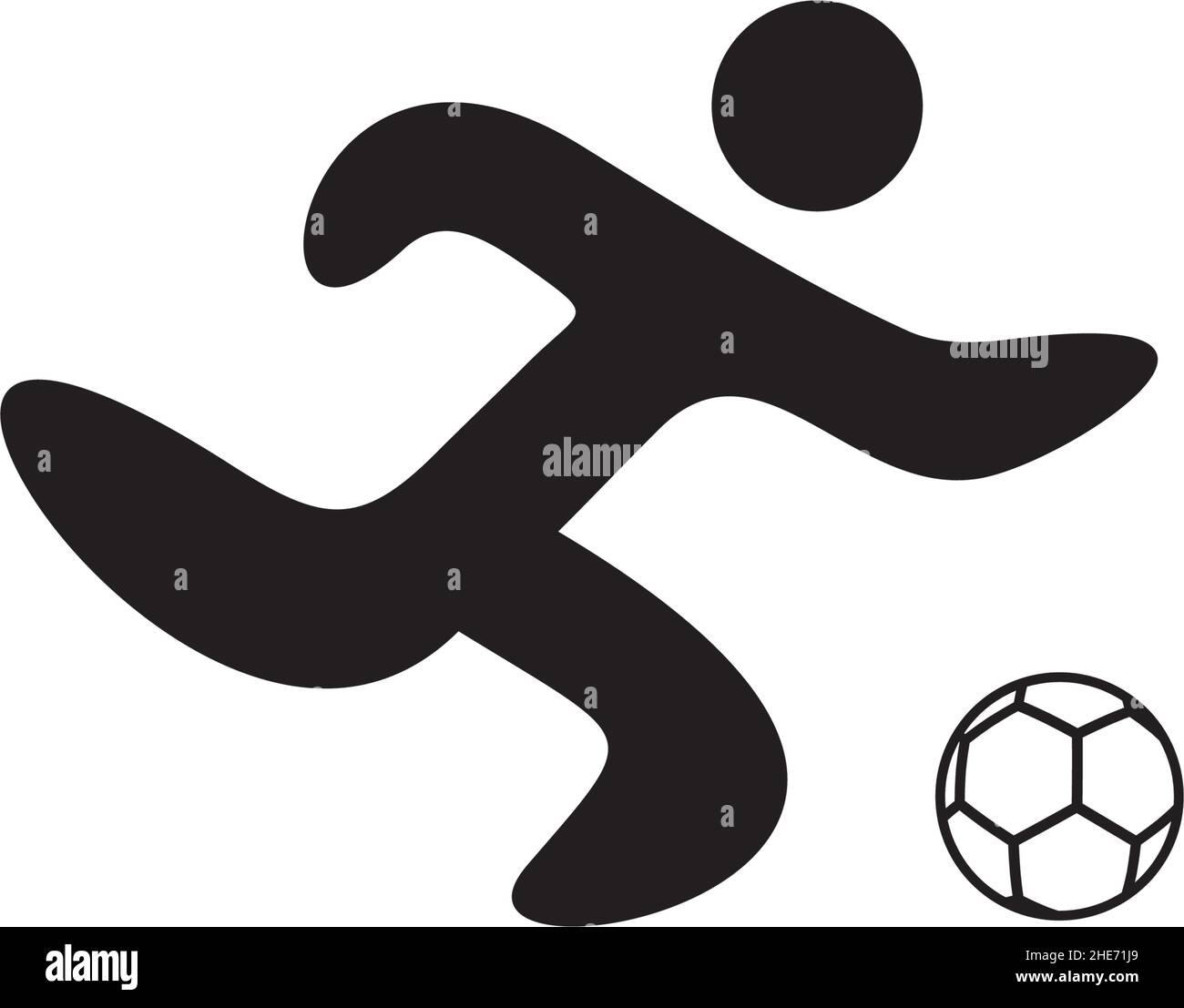 American black athlete soccer player Cut Out Stock Images & Pictures ...