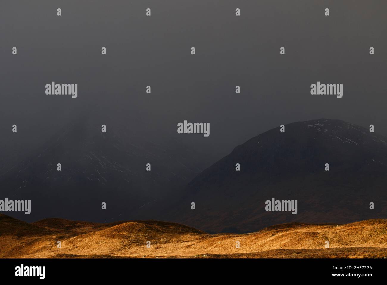 Scottish highlands rain hi-res stock photography and images - Alamy