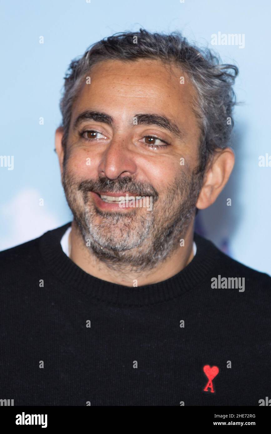 Eric Toledano attends 'Vaillante' Paris film premiere at Le Grand Rex ...