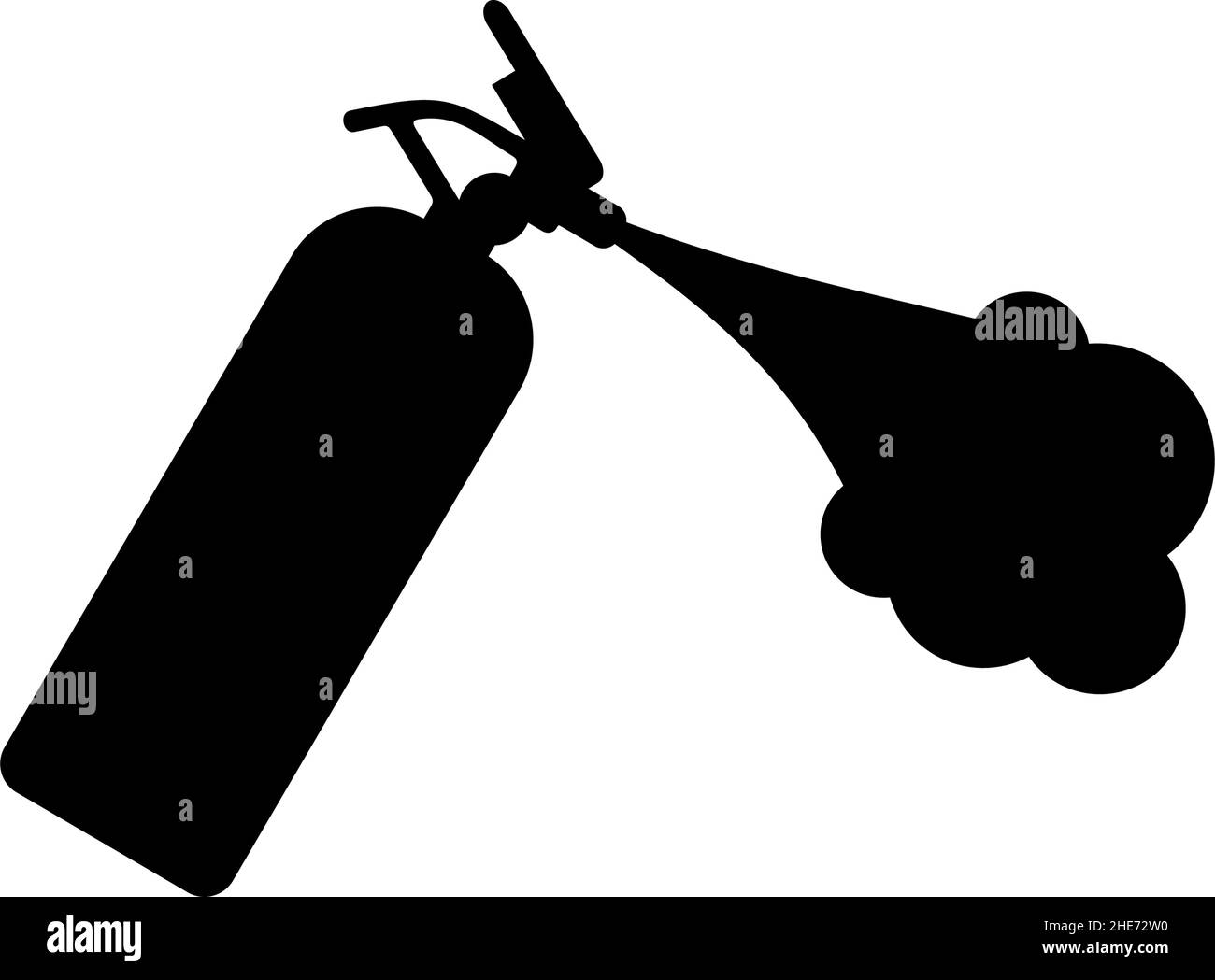 Fire extinguisher sign Stock Vector Images - Alamy