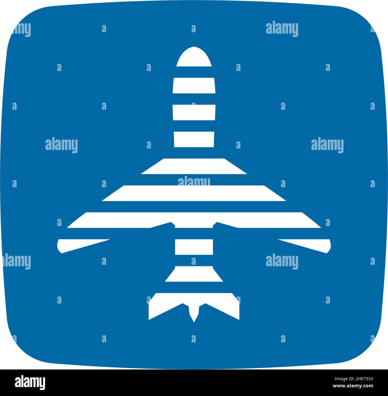 Creative air travel logo Cut Out Stock Images & Pictures - Alamy