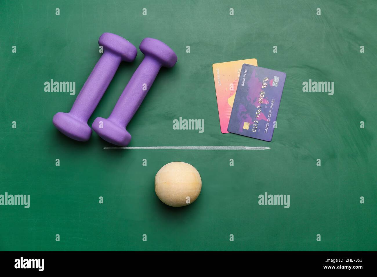 Drawn scales hi-res stock photography and images - Alamy