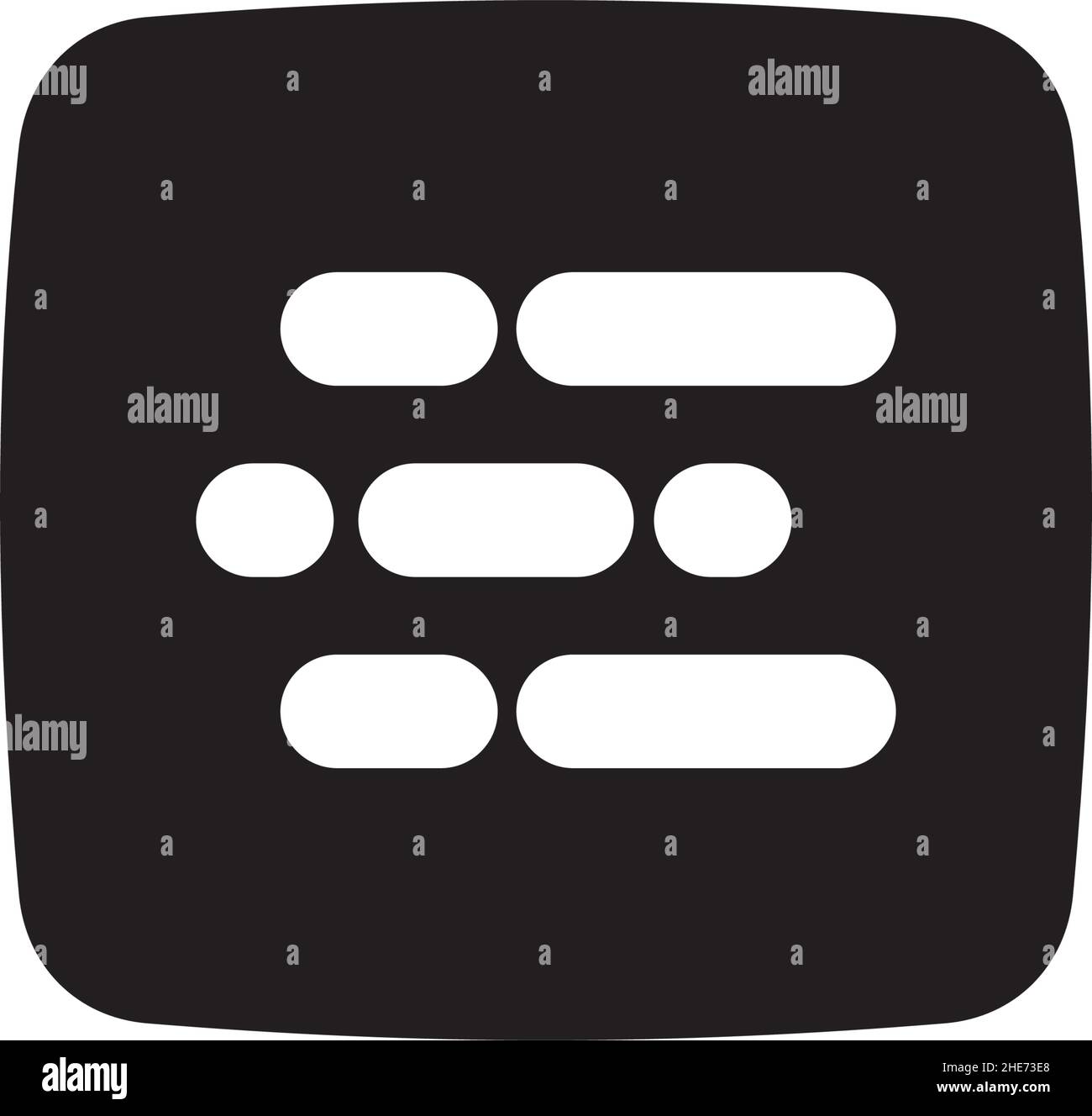 E Letter initial app vector logo design Stock Vector Image & Art - Alamy