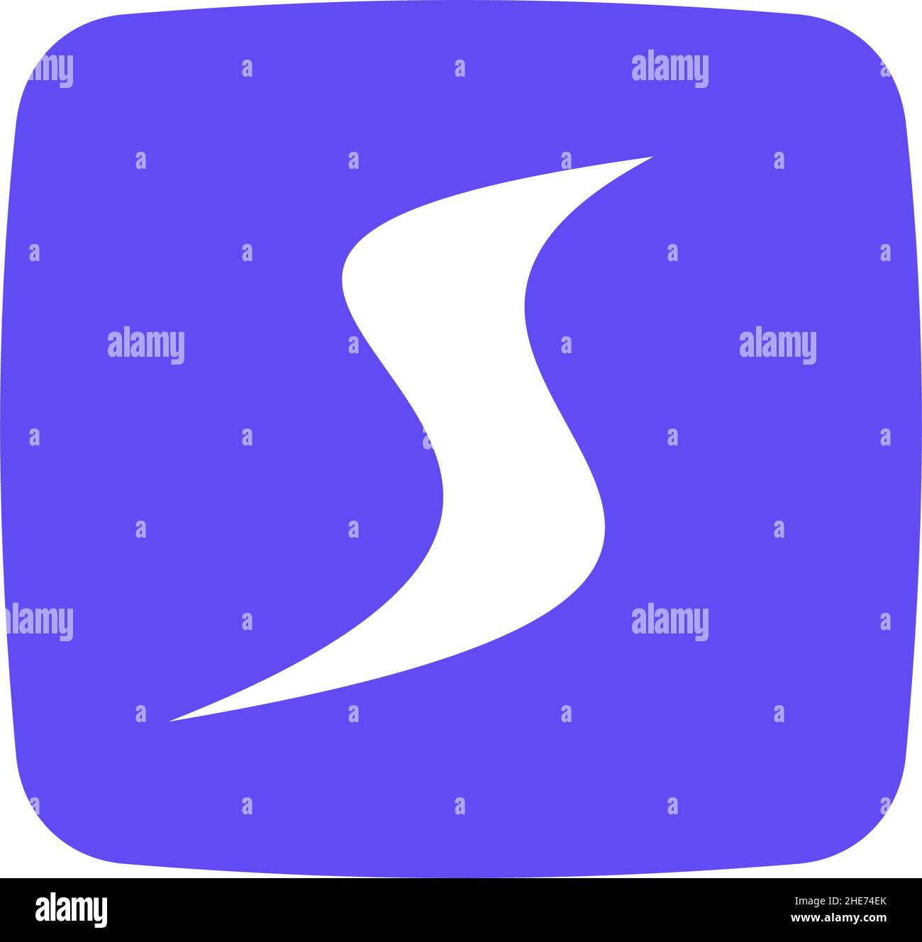 S letter application technology vector logo design Stock Vector Image ...