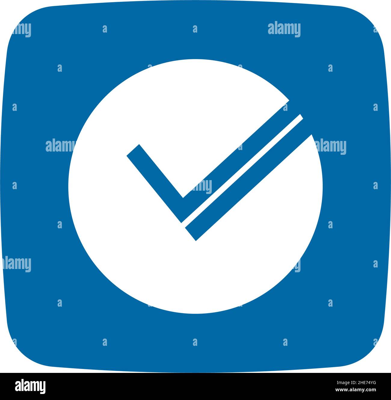 Online vote application vector logo design Stock Vector Image & Art - Alamy