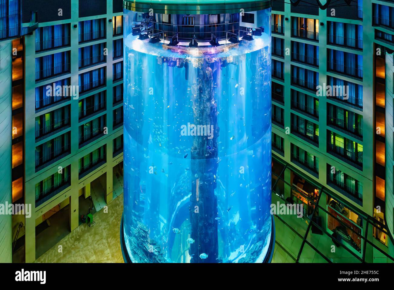 Germany berlin aquarium tank inside hi-res stock photography and images ...