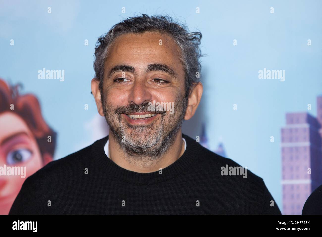 Eric Toledano attends 'Vaillante' Paris film premiere at Le Grand Rex ...