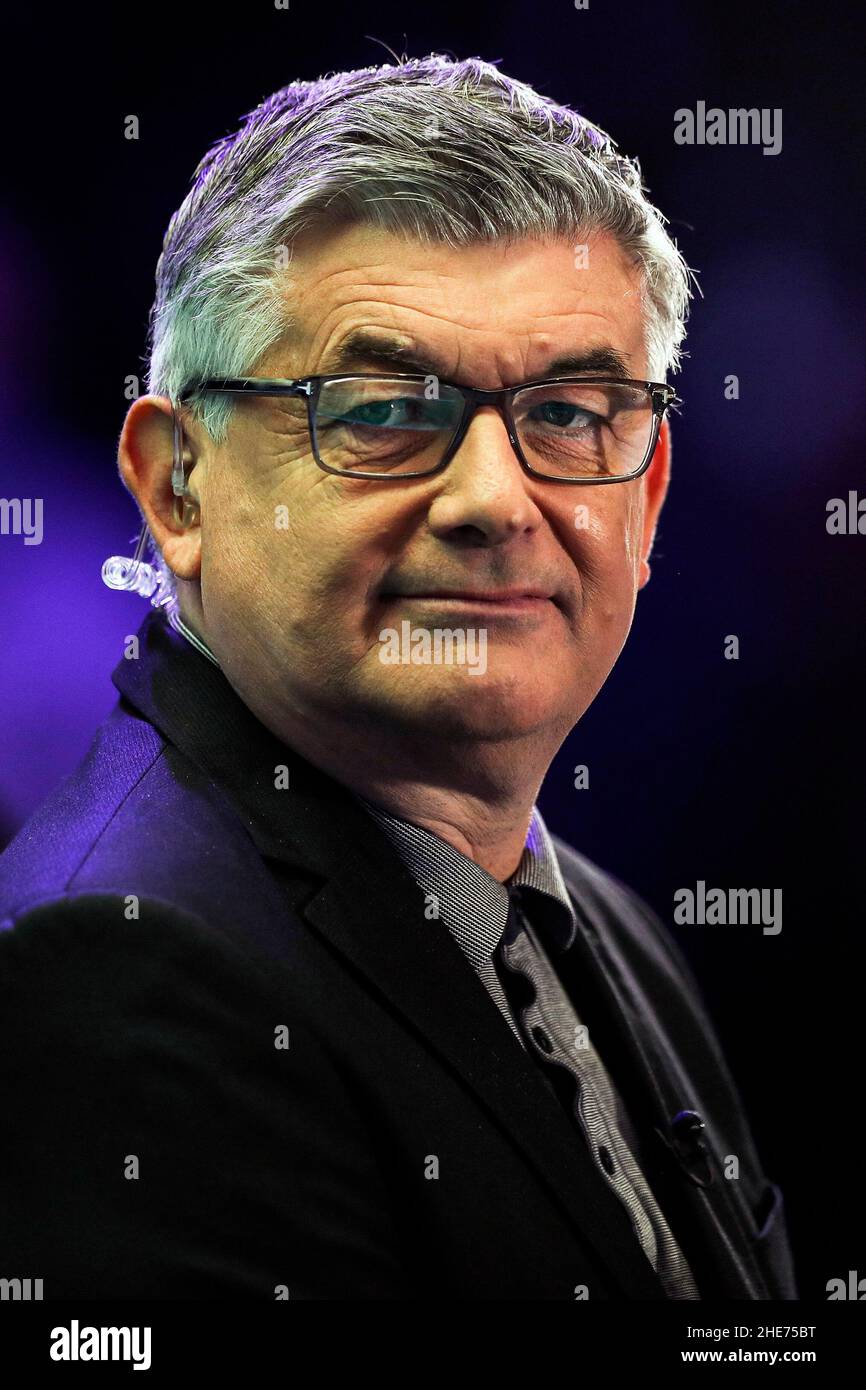 John Parrott during day one of the 2022 Cazoo Masters at Alexandra ...