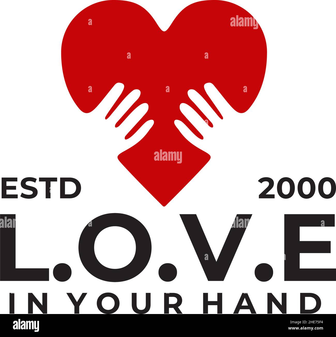 Family shape on red Stock Vector Images - Alamy