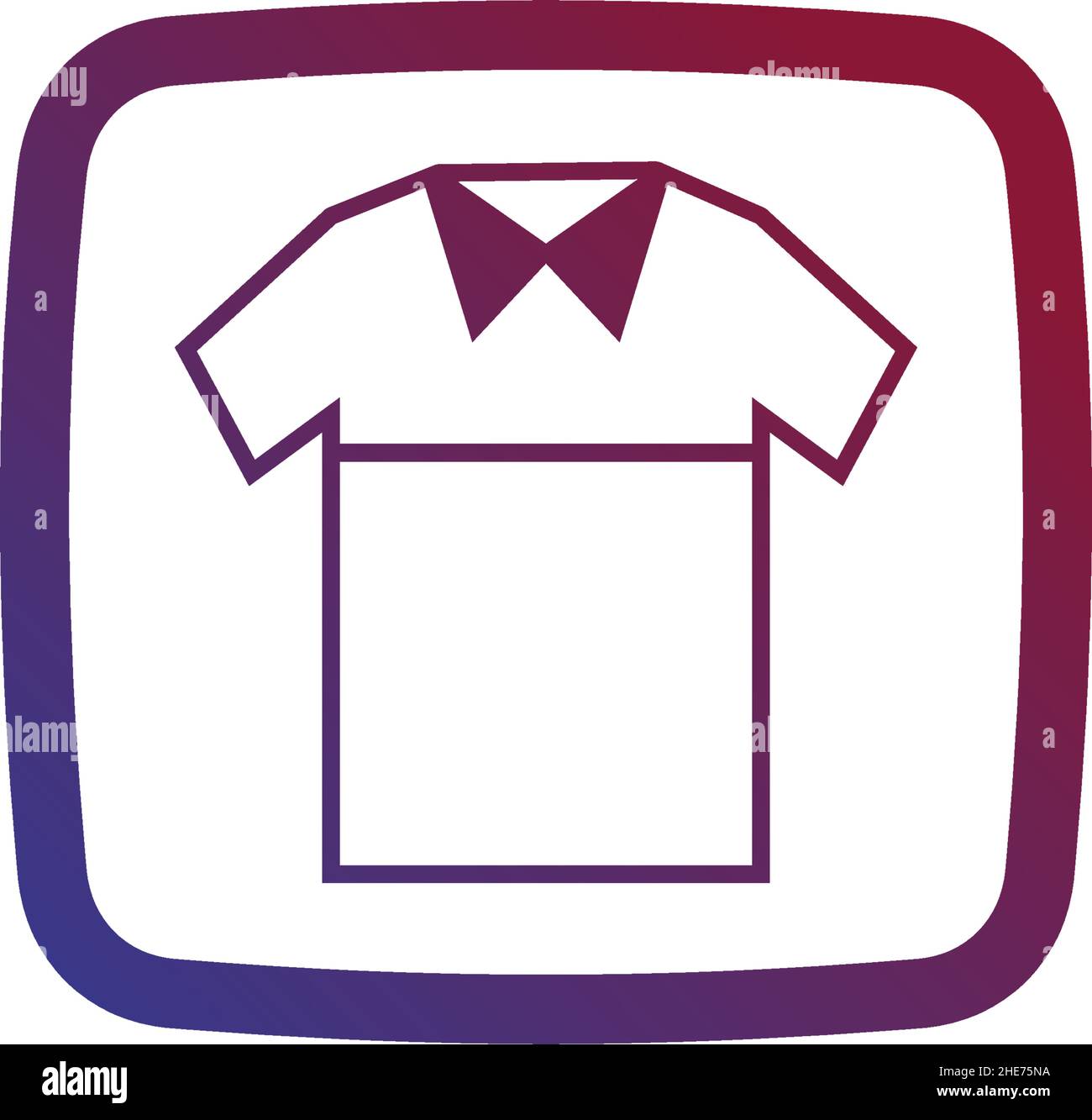 Online clothes laundry app application vector logo design Stock Vector ...