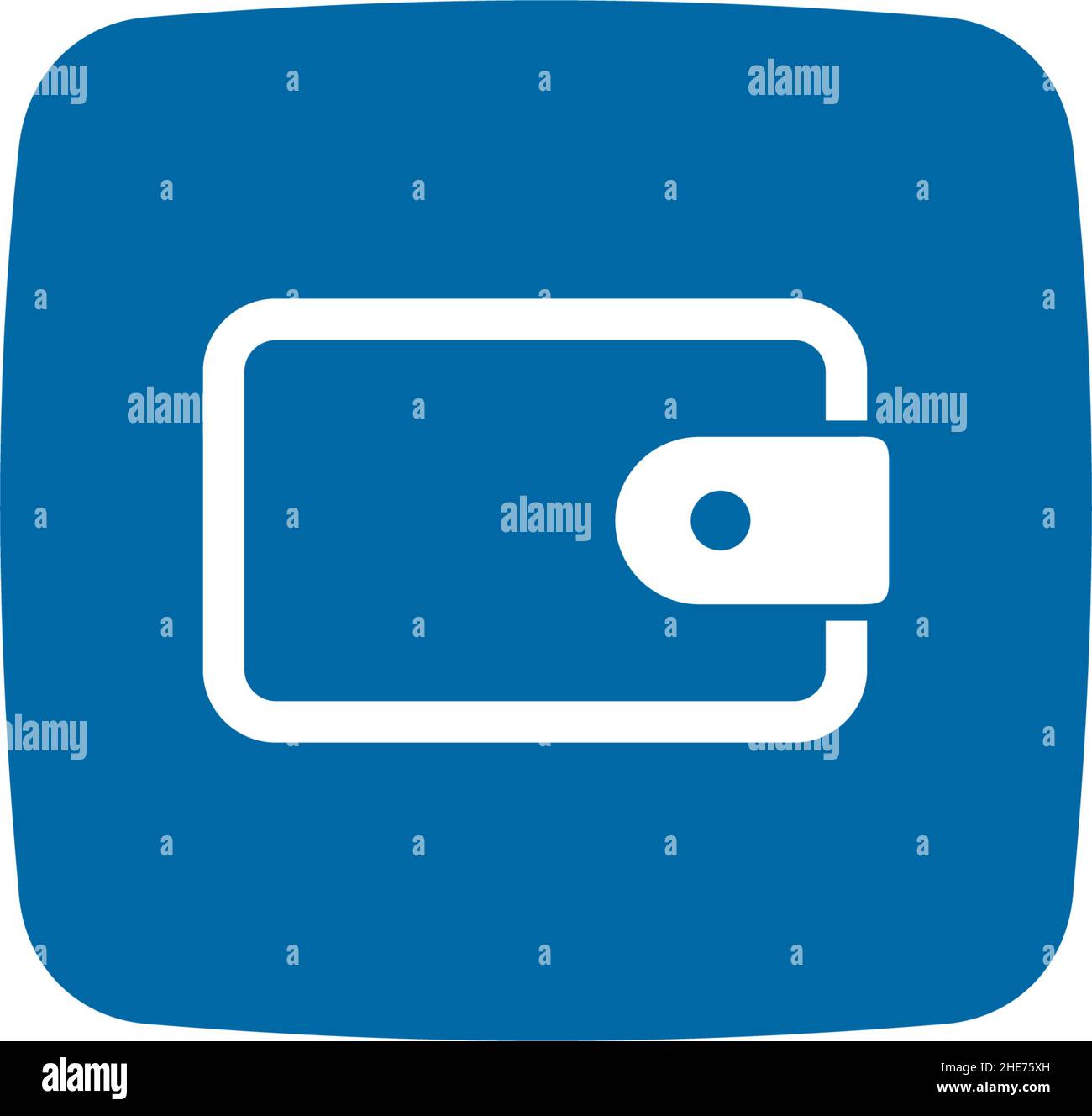 Virtual wallet money saving app vector logo design Stock Vector Image ...