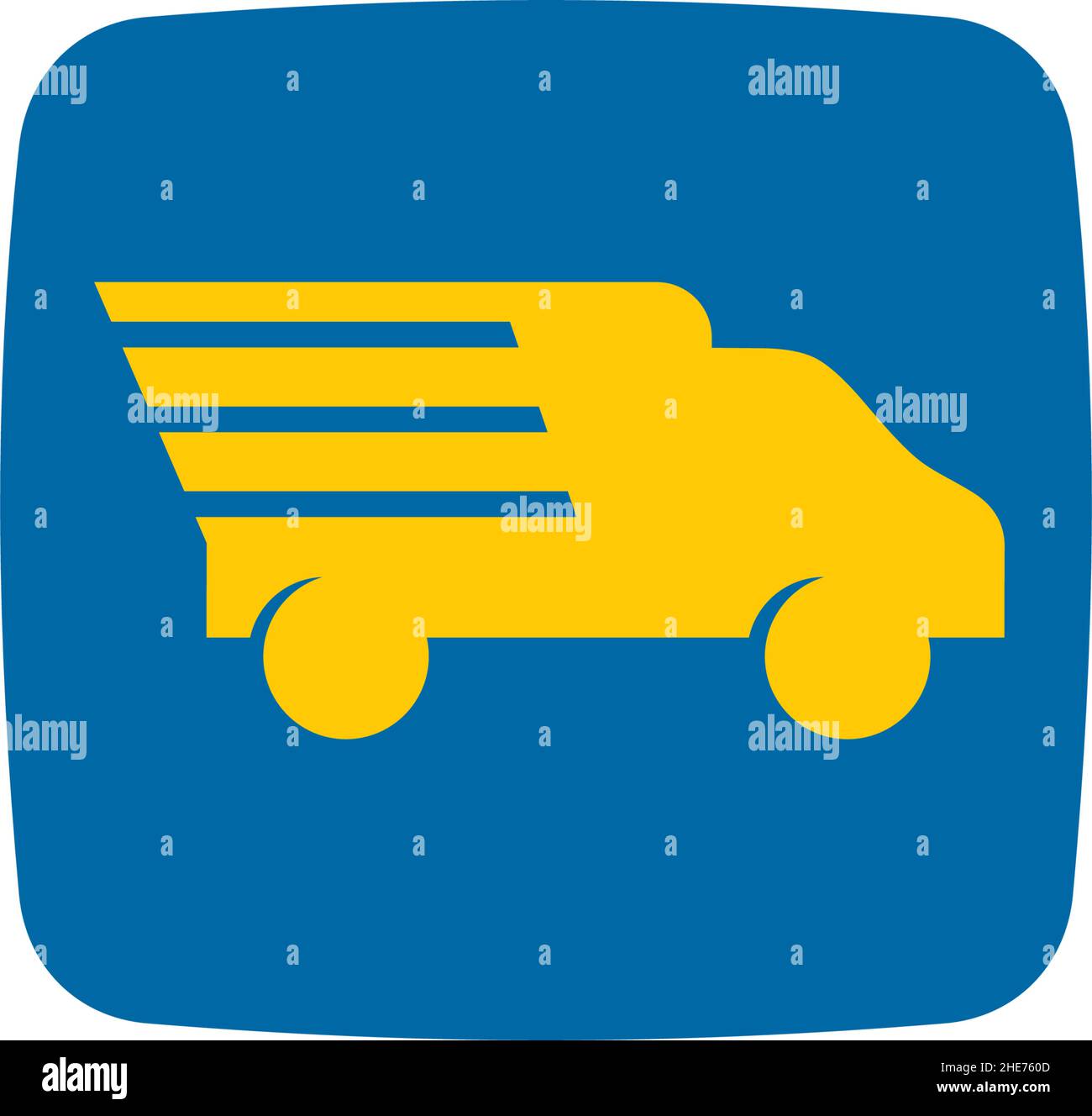 Online car delivery app vector logo design Stock Vector Image & Art - Alamy